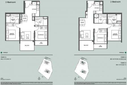 Clement Canopy Floor Plan | The Clement Canopy Brochure Floor Plans